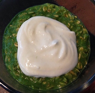 Green Oatmeal Recipe - Healthy Breakfast Recipe