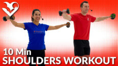 35 Minute Arms and Shoulder Workout at Home - HASfit - Free Full Length ...