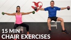 15 Min Senior Workout - HASfit Exercise for Elderly - Seniors Exercises ...