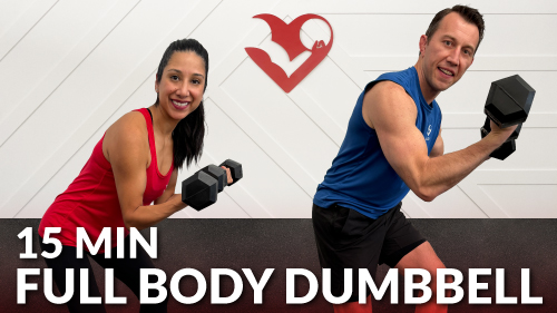 20 Min Full Body Dumbbell Workout - HASfit - Free Full Length Workout Videos and Fitness Programs