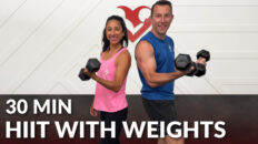 30 Min HIIT Workout with Weights - HASfit - Free Full Length Workout Videos and Fitness Programs